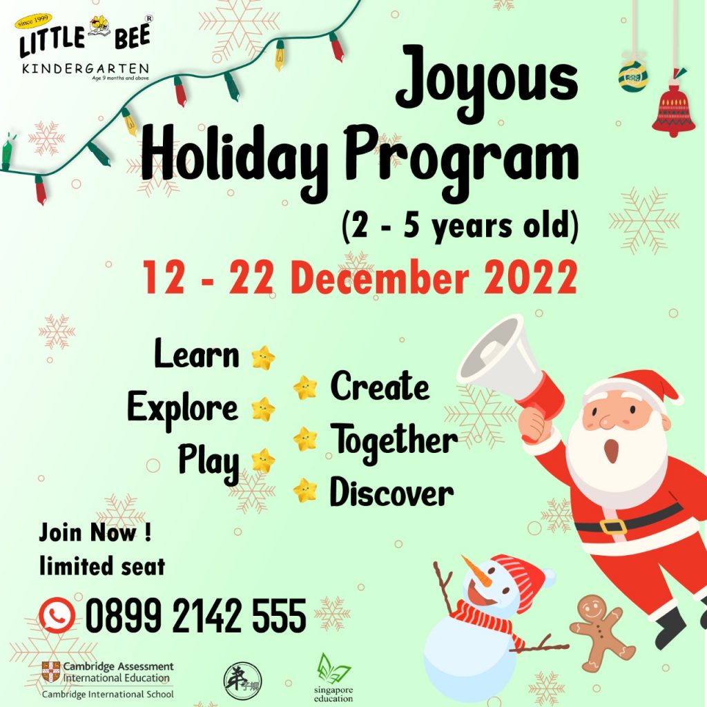 Joyous Holiday Program 2022 - Lilin Bangsa Intercultural School